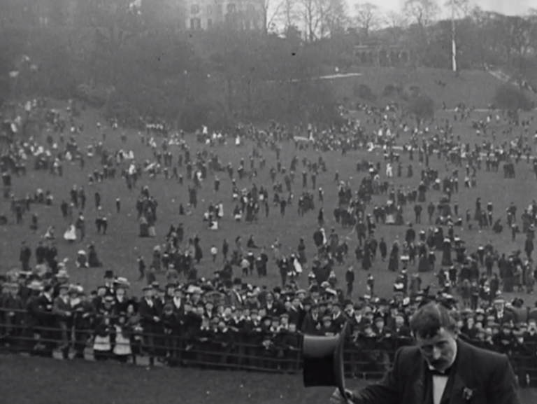 Preston Egg Rolling (1901) – This Film Is 100 Years Old